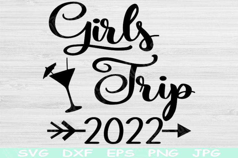 Girls Trip Svg Files for Cricut, Best Friends Svg Cut File, Road Trip ...
