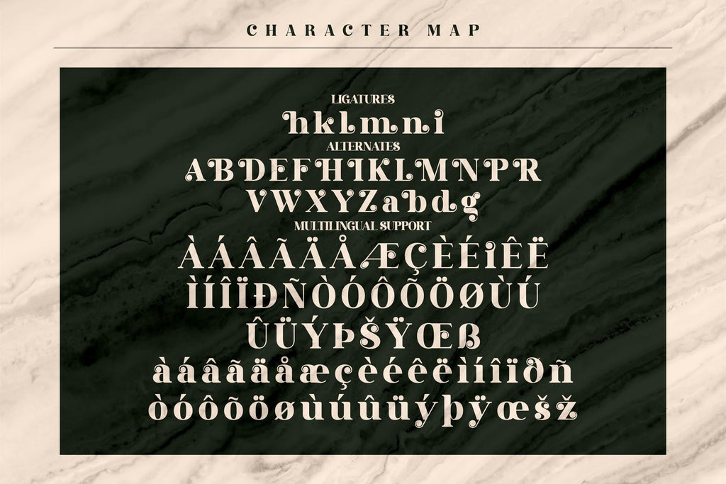 Gisrida Typeface - So Fontsy