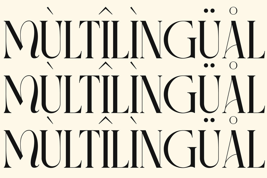 GLAMORA Typeface - So Fontsy