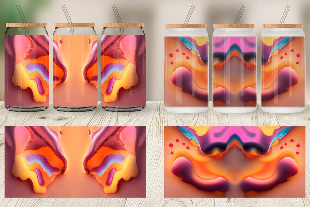 Glass Can Liquid Melting - So Fontsy