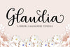 Glaudia Script - So Fontsy