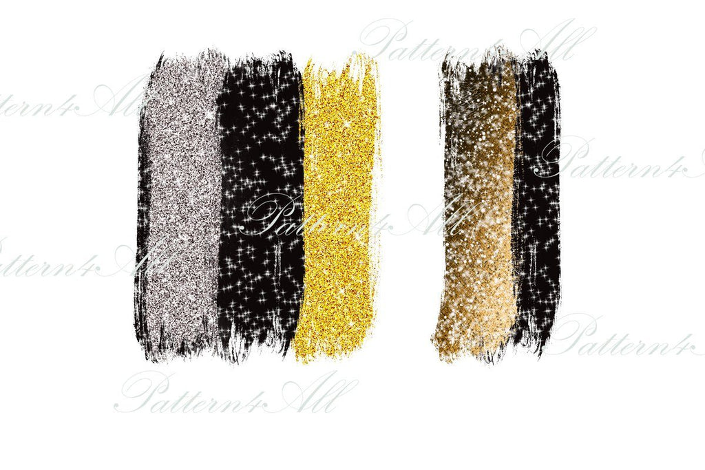 Glitter Brushstrokes PNG, Sparkle Sublimation Design,Waterslide Files ...