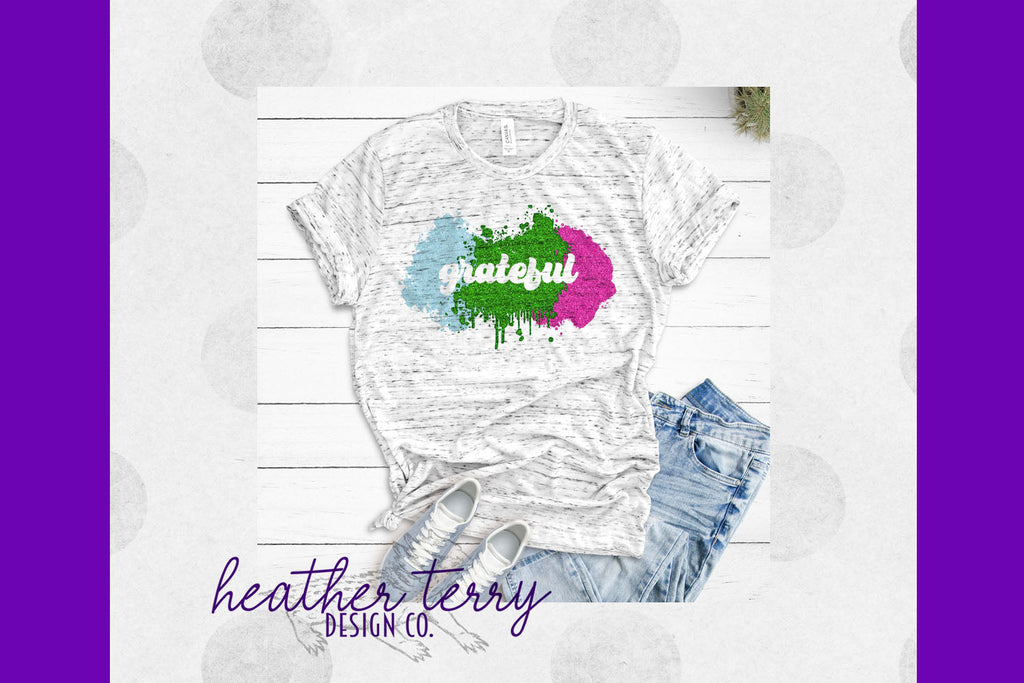 Glitter Splat Paint Splat PNG Sublimation Bundle - So Fontsy