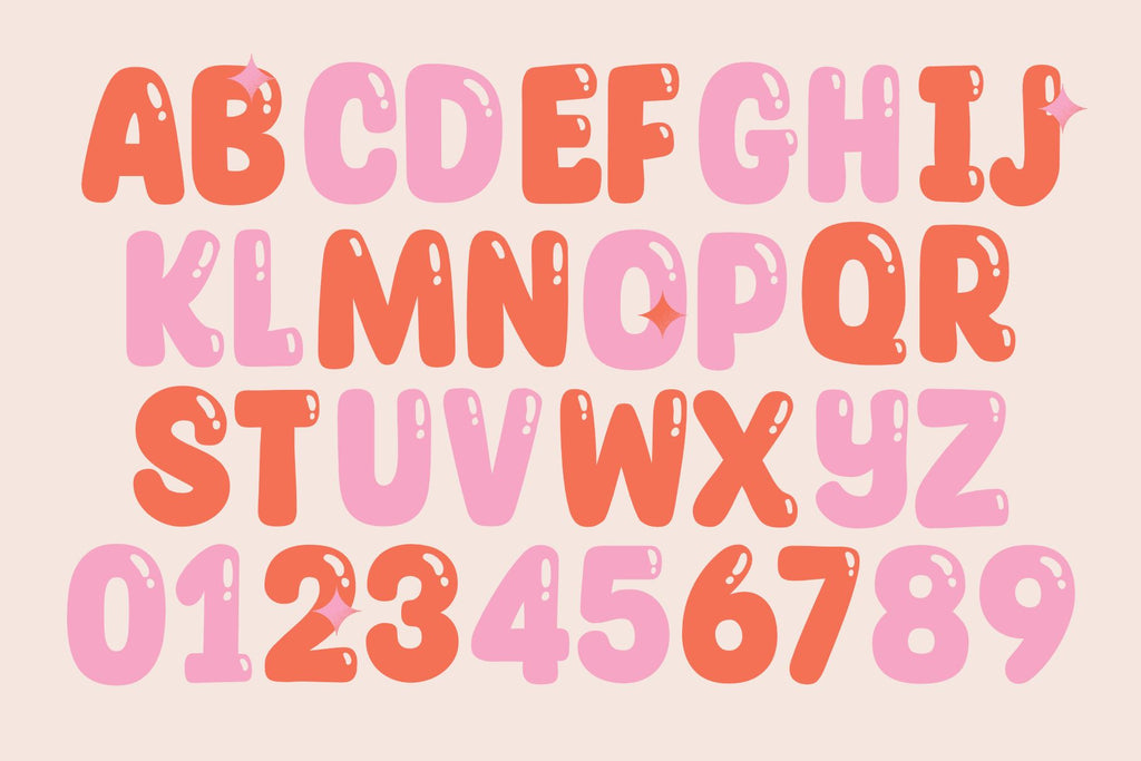 Glossy Sheen - a Shine Font - So Fontsy
