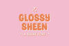 Glossy Sheen - a Shine Font - So Fontsy