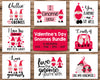 Gnomes Valentine's Bundle Svg, Valentine's Day svg, Gnomes Svg - So Fontsy