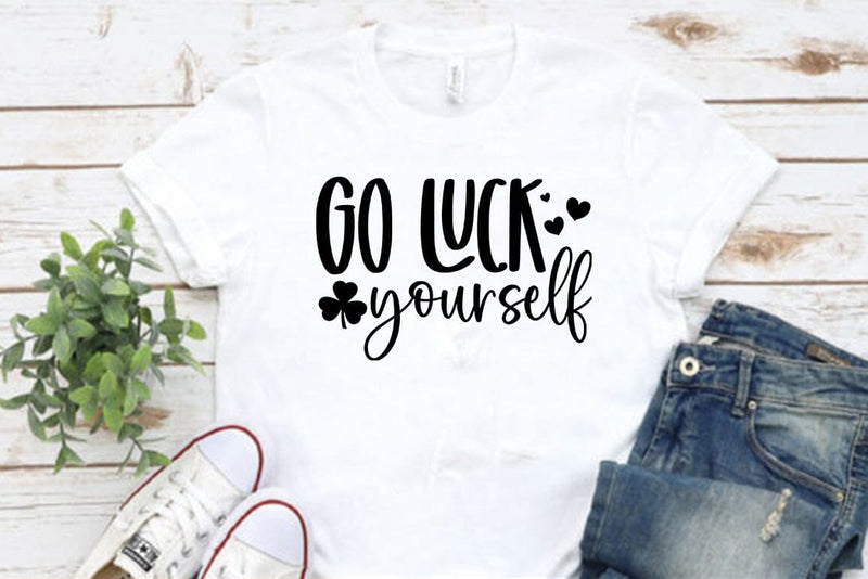 Go luck yourself svg - So Fontsy