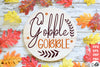 Gobble gobble Round Sign - So Fontsy