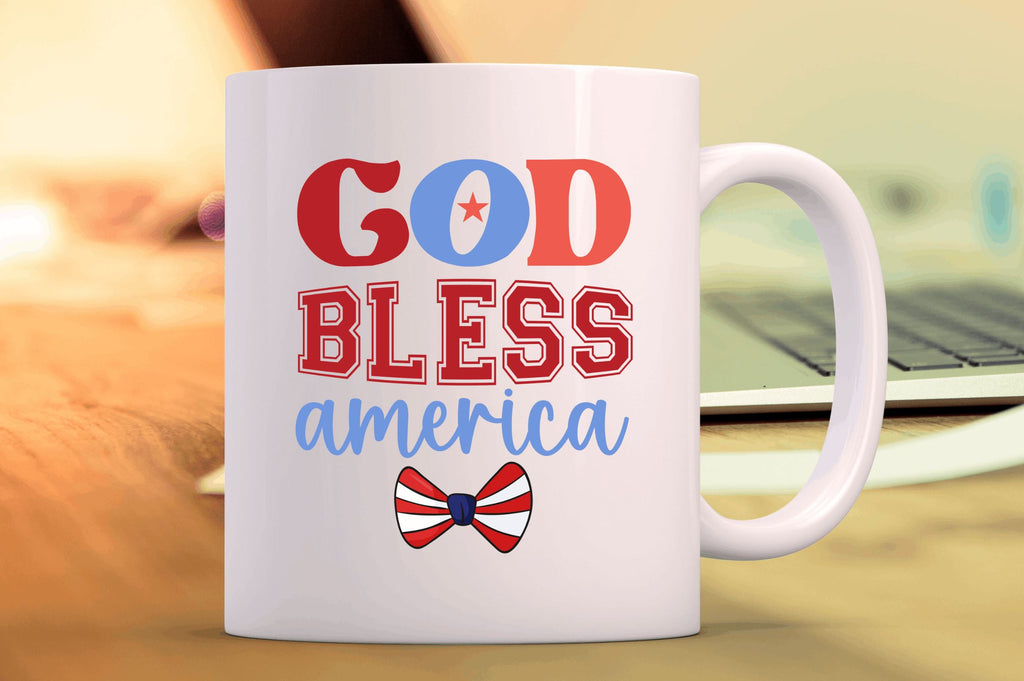 God bless america SVG - So Fontsy