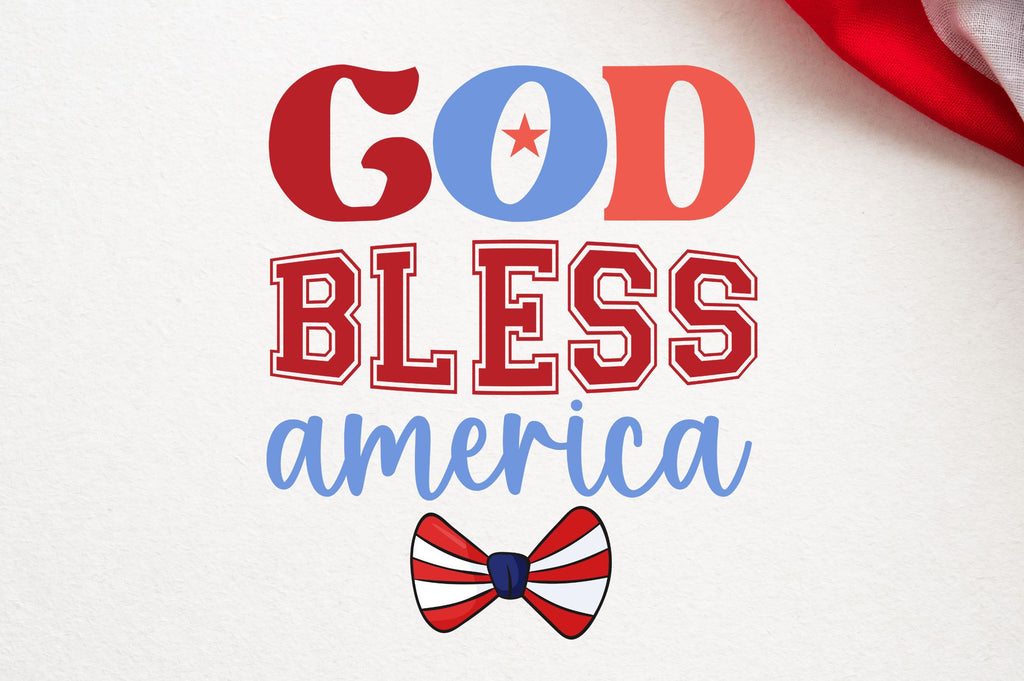 God bless america SVG - So Fontsy