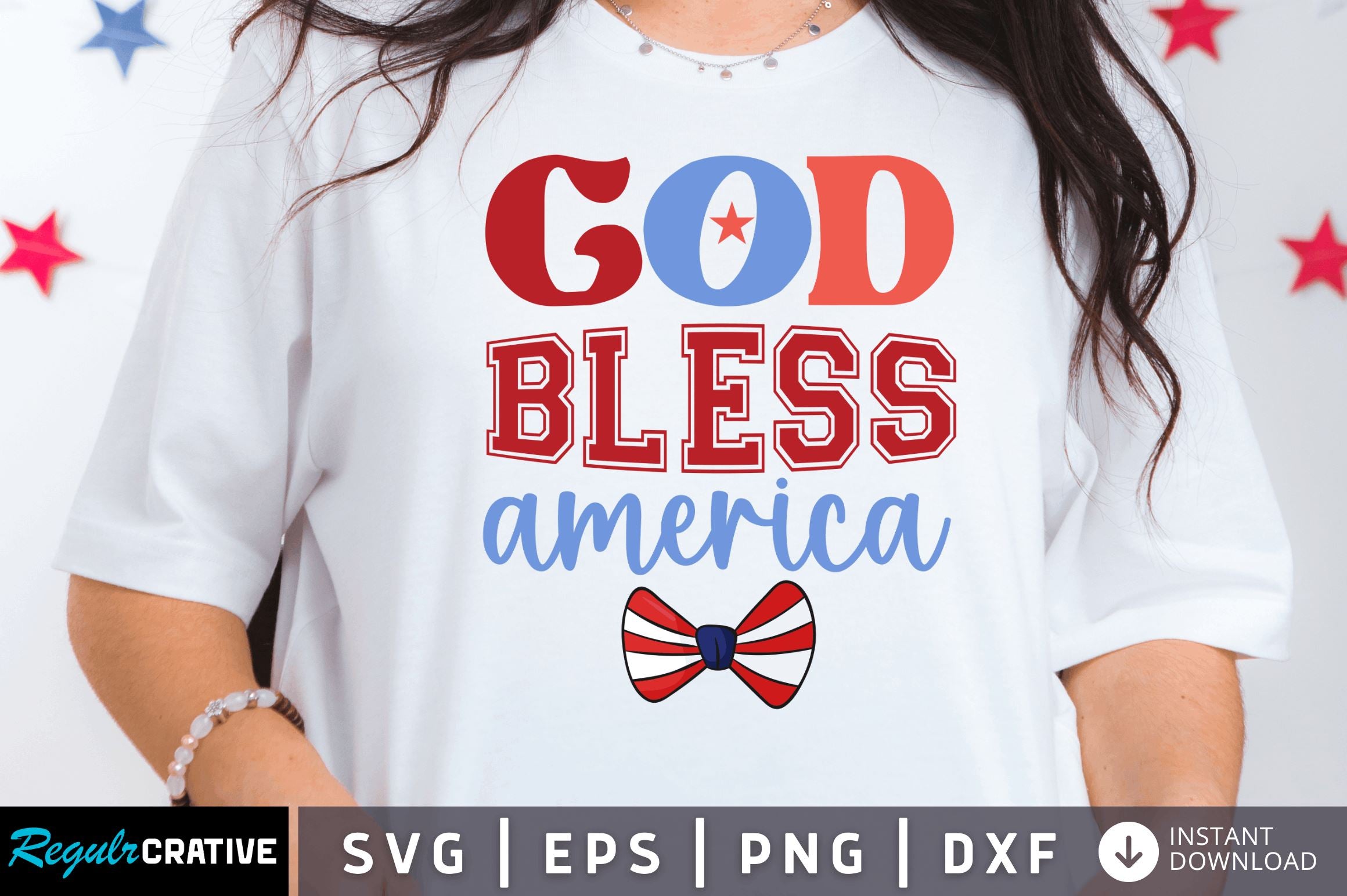 God bless america SVG - So Fontsy