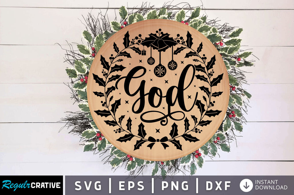 God SVG Design - So Fontsy