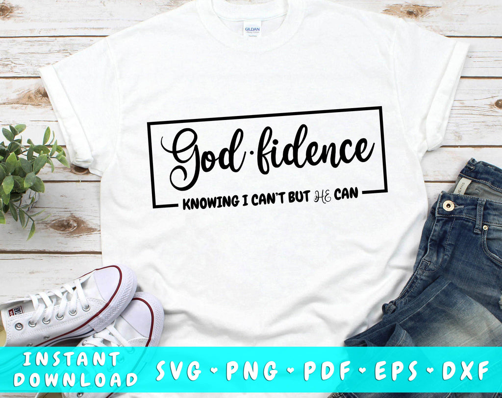 Godfidence SVG - So Fontsy