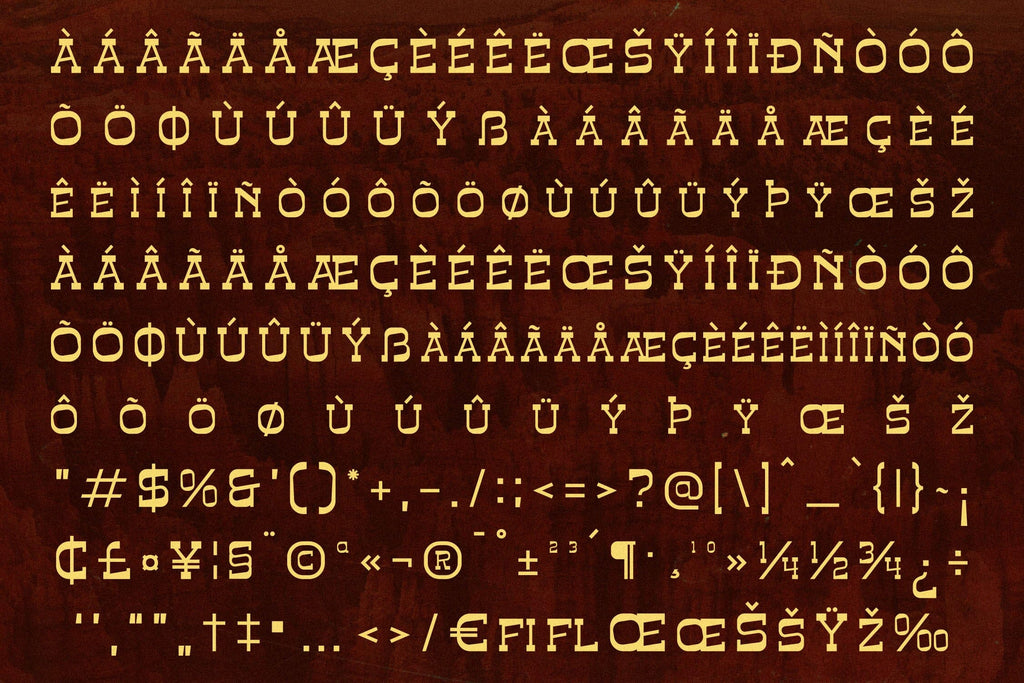 Golden Brooke Typeface - So Fontsy