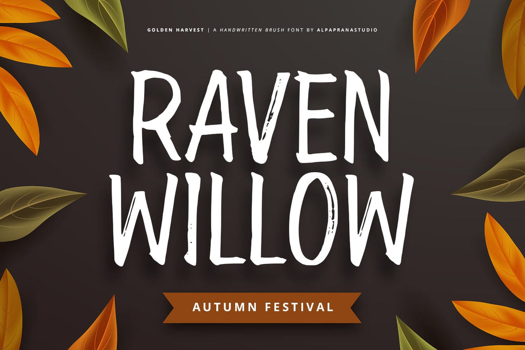 Golden Harvest - Handwritten Font - So Fontsy
