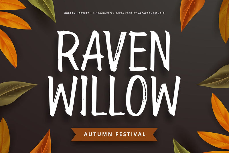 Golden Harvest - Handwritten Font - So Fontsy