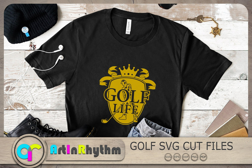 Golf Life Svg, Golf Svg, Golf Clipart, Golf Player Svg - So Fontsy