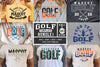 Golf svg Bundle - Golf Team - Golf Template Bundle 1 - svg - eps - dxf ...
