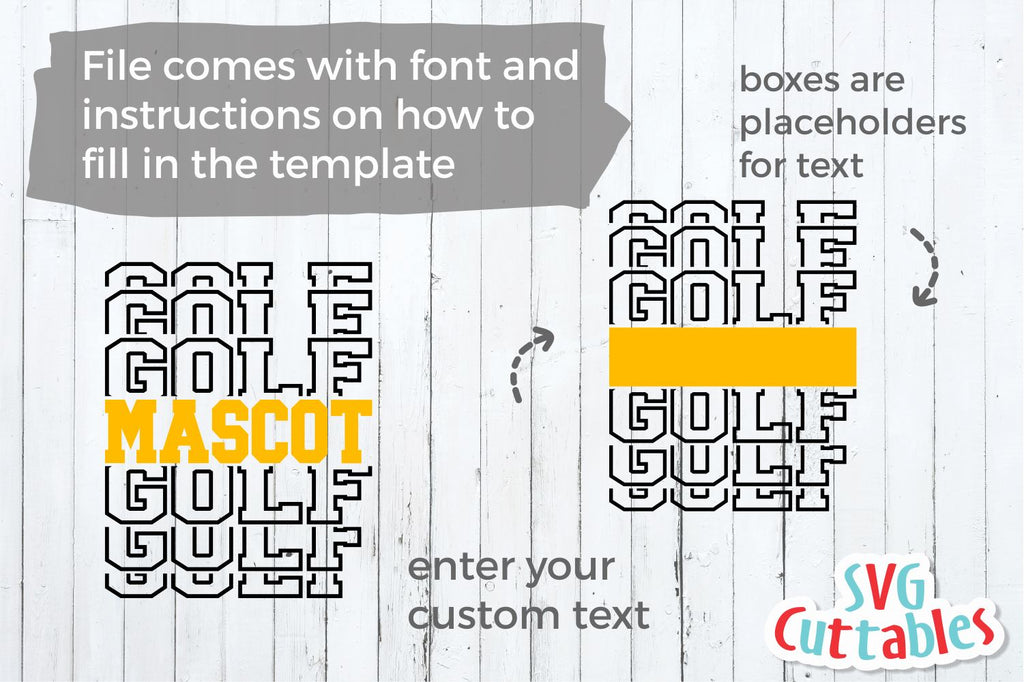 Golf SVG | Golf Template 008 | Shirt Design - So Fontsy