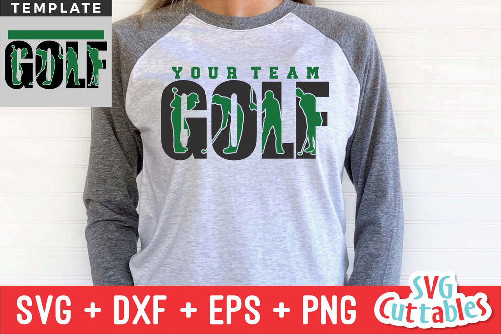 Golf SVG | Golf Template 009 | Shirt Design - So Fontsy