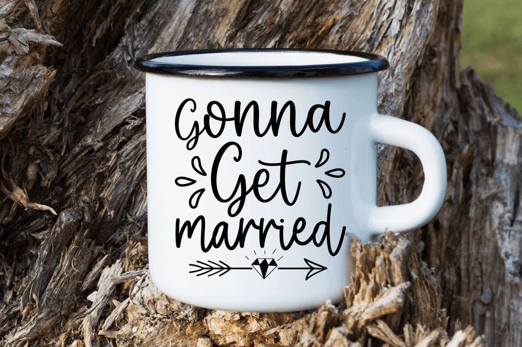 Gonna get married SVG - So Fontsy