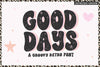 Good Days Retro Font - Distressed Version - So Fontsy