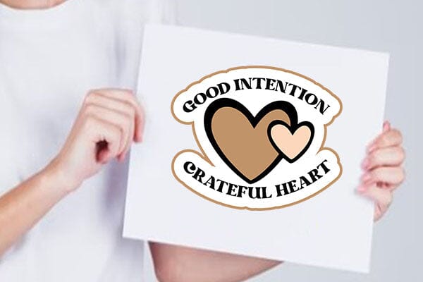 Good Intention Crateful Heart - So Fontsy