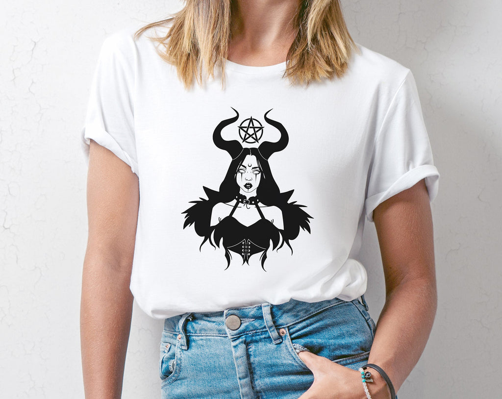 Goth svg, Witch svg, Gothic girl svg, Pagan svg, png files - So Fontsy