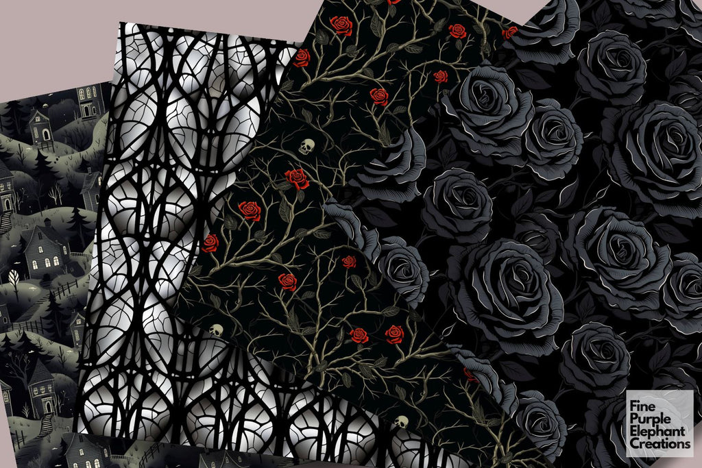 Gothic Family | Halloween - So Fontsy