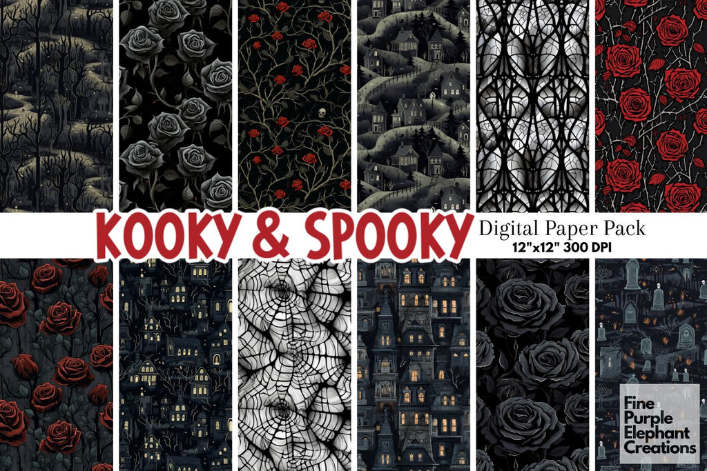 Gothic Family | Halloween - So Fontsy