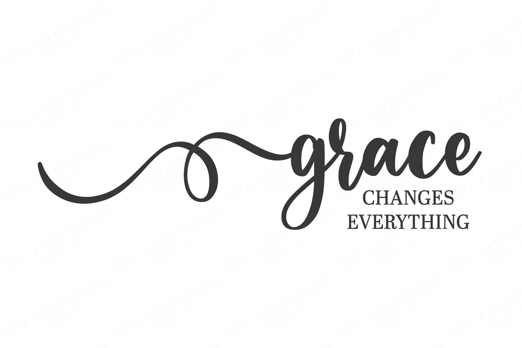 Grace Changes Everything - So Fontsy