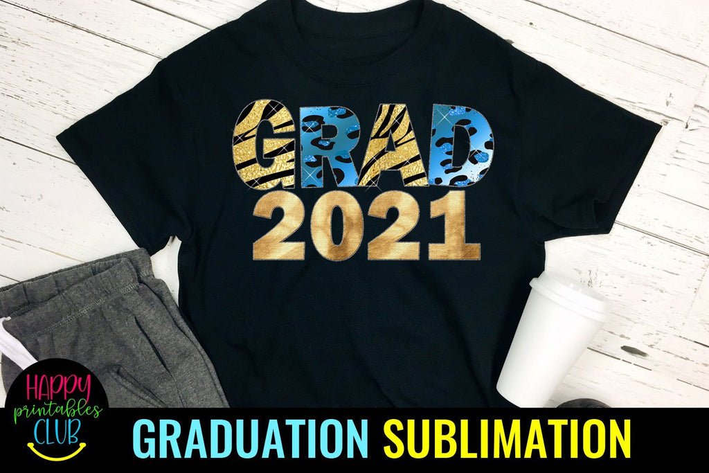 Grad 2021 Sublimation- Graduation Sublimation PNG -Graduatio - So Fontsy