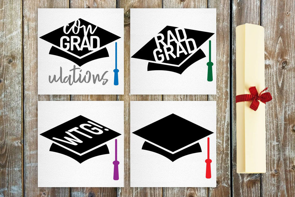 Grad Cap Phrases SVG - So Fontsy