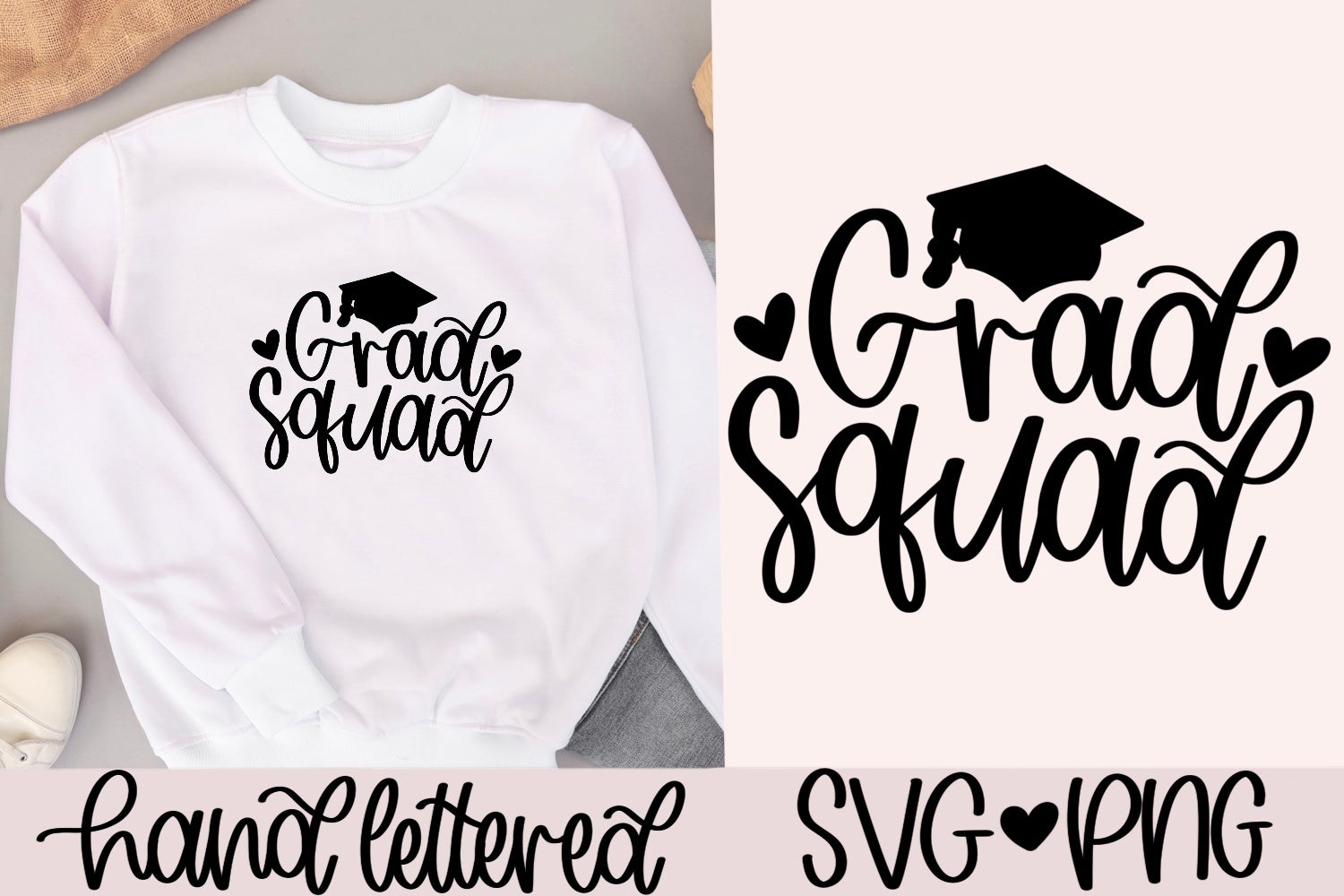 Grad squad svg - So Fontsy