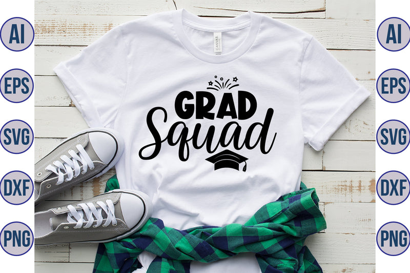 Grad Squad SVG - So Fontsy