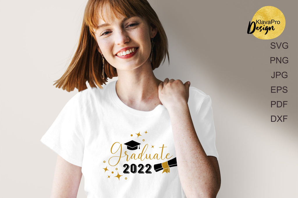 Graduate 2022 Svg Cut File. Graduation Cricut File - So Fontsy