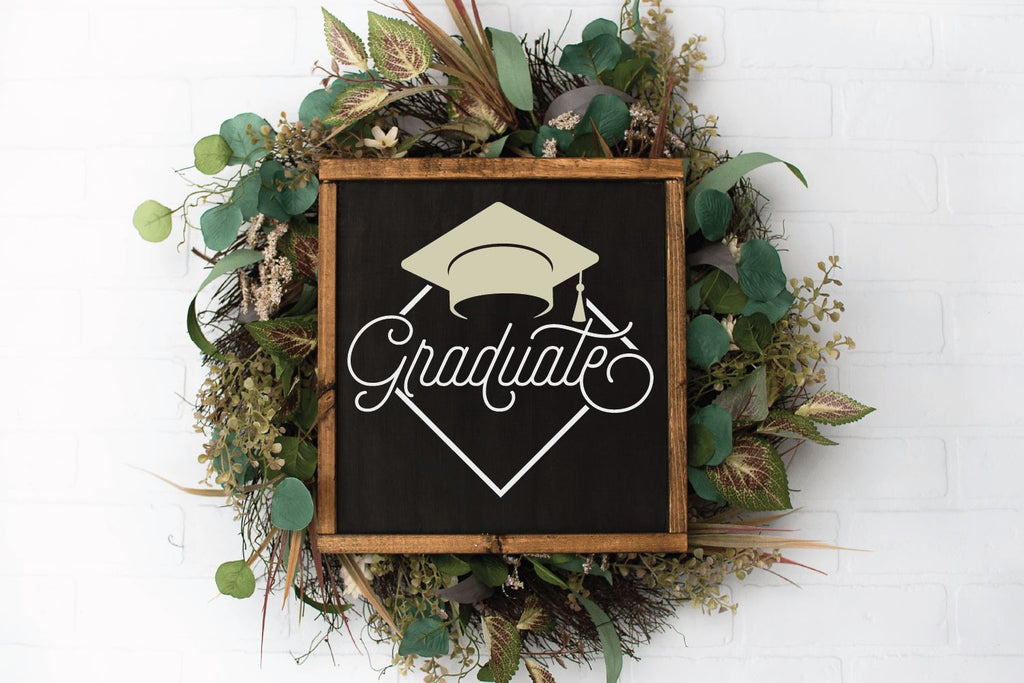 Graduate | Graduation SVG | Graduation Cap - So Fontsy