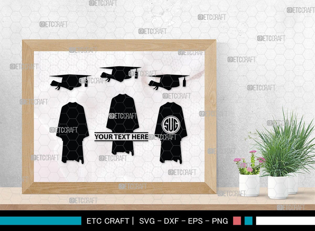 Graduate Monogram, Graduate Silhouette, Graduate SVG, Graduation Svg ...