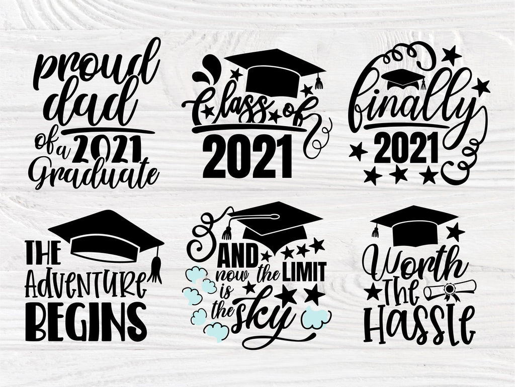 Graduation 2021 SVG, Class of 2021 Svg, Senior Svg - So Fontsy