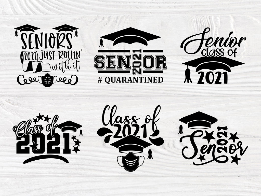 Graduation 2021 SVG, Class of 2021 Svg, Senior Svg - So Fontsy