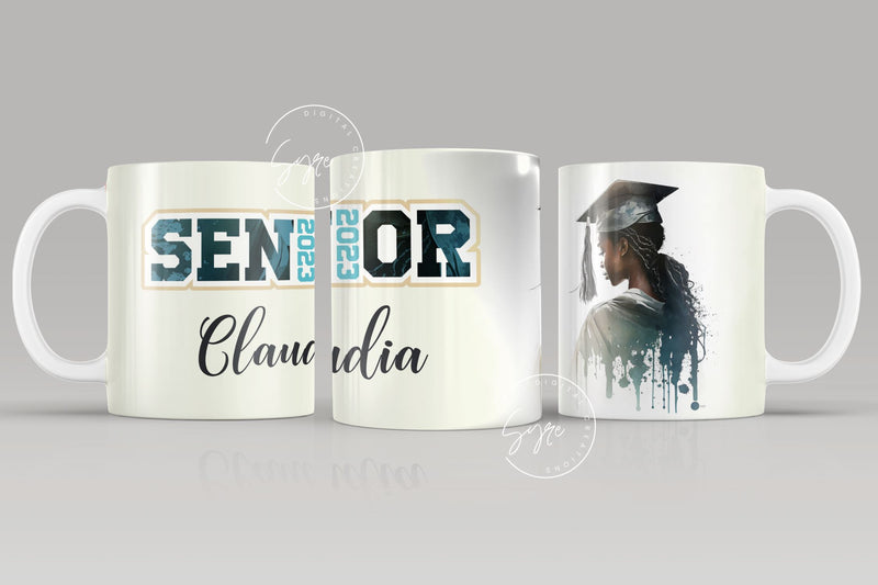 Graduation 2023 Mug Wrap, Add Your Own Text, Senior 2023 Mug ...
