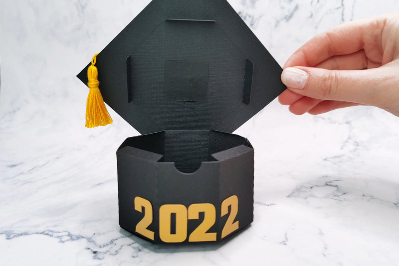 Graduation cap box svg, Graduation favors - So Fontsy