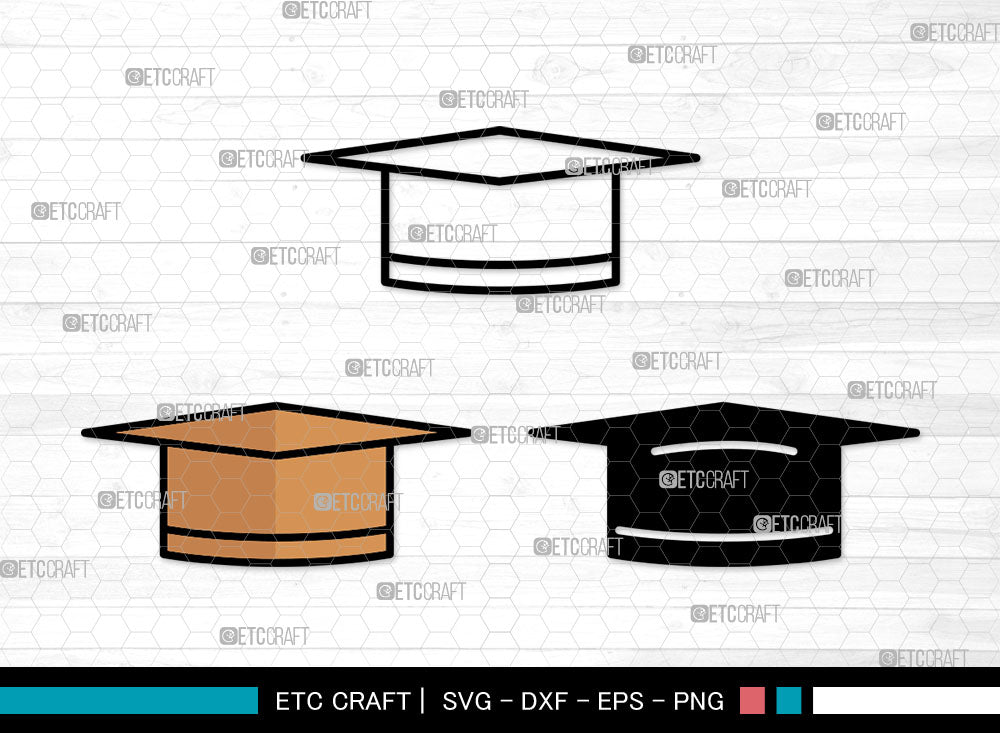 Graduation Cap Icons Color, Graduation Cap Svg, Grad cap Svg, Graduati ...