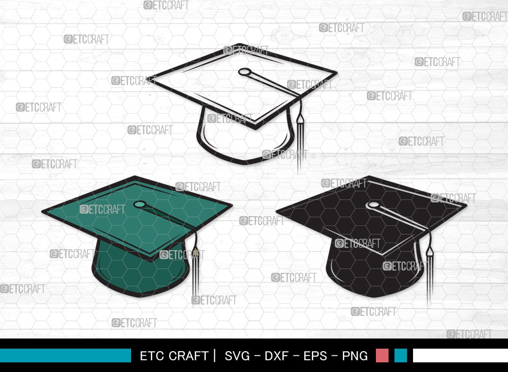 Graduation Cap SVG | Cap Svg | Graduation Svg | Grad Cap Svg ...