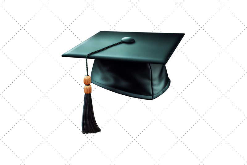 Graduation hat Sublimation Clipart Bundle, Sublimation, Graduation hat ...