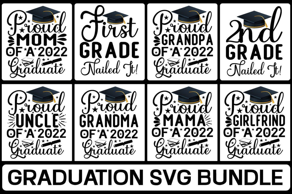 Graduation SVG Bundle - So Fontsy