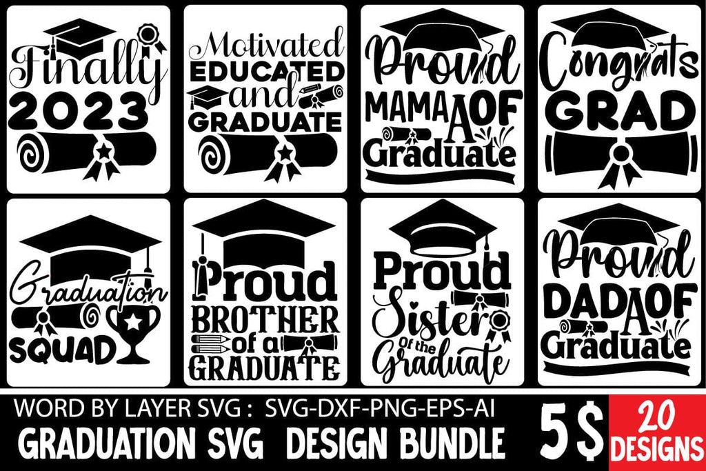 Graduation SVG BUndle,SVG Cute File,Graduation Sublimation PNG ...