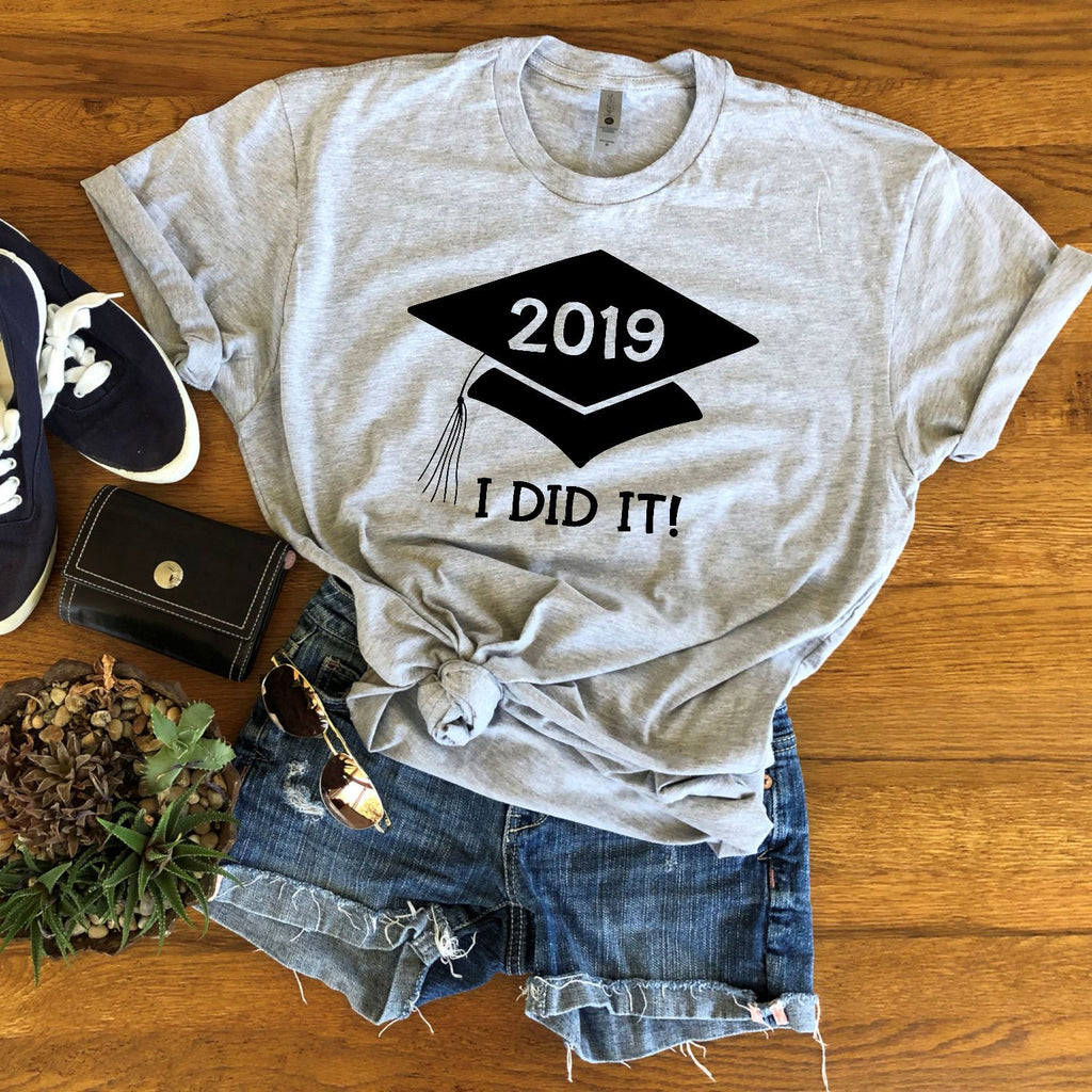 Graduation SVG -I did it! - Class of 2019 - So Fontsy