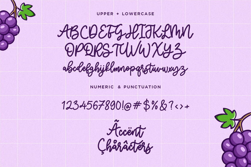 Grape Escape Font - So Fontsy