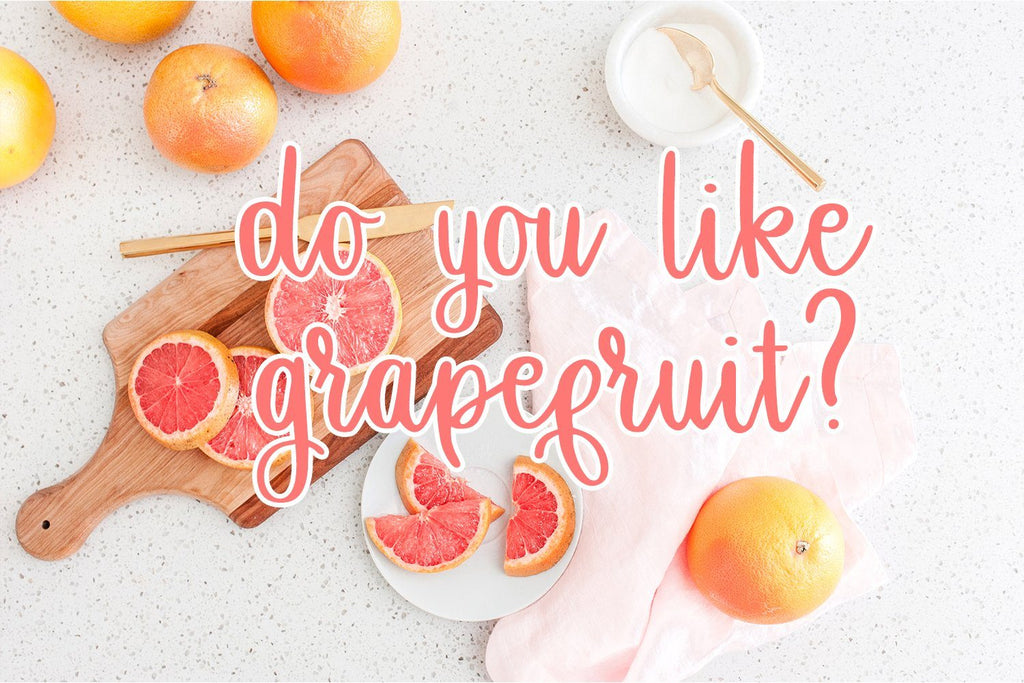 Grapefruit Delight - Hand Lettered Script Font - So Fontsy